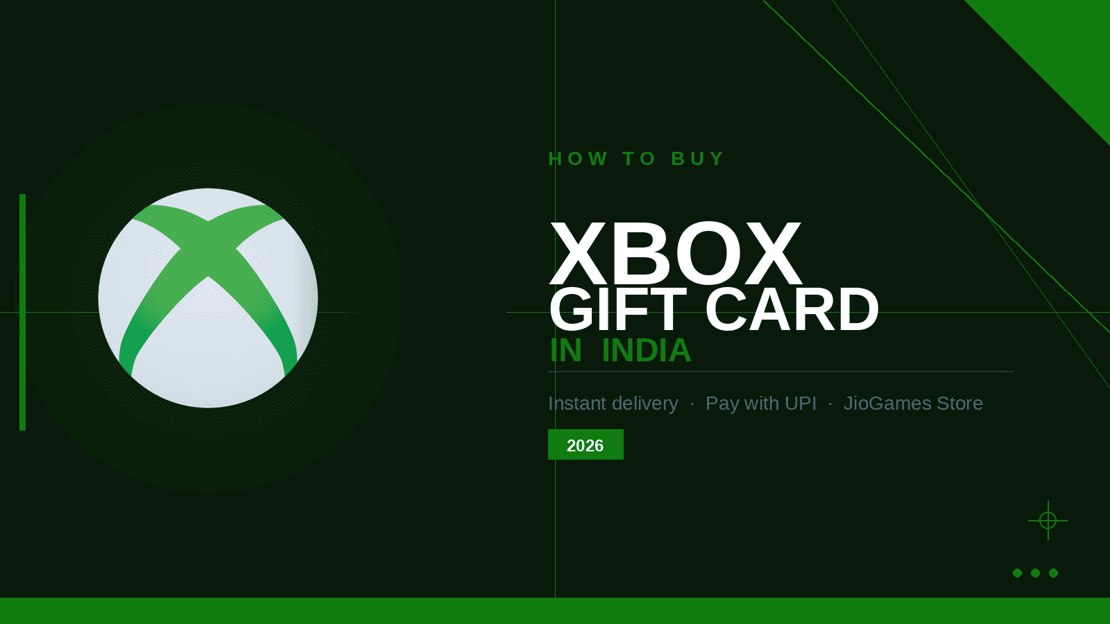 How to Buy Xbox Gift Cards & Game Pass in India 2026