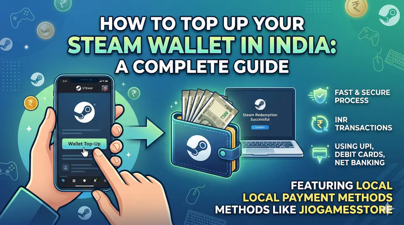 How to Top Up Your Steam Wallet in India: A Complete Guide